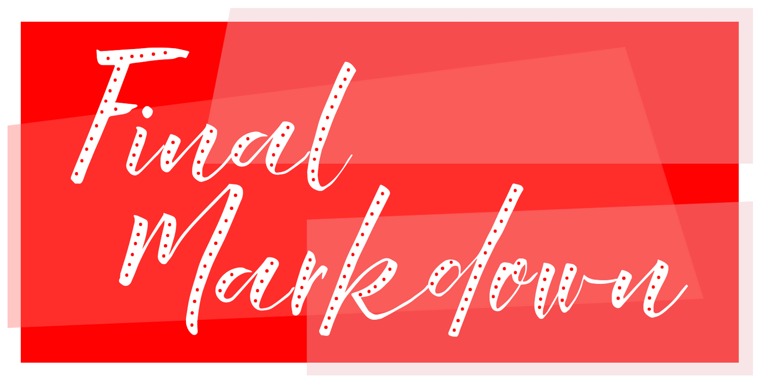 Final markdown for our Year End Sale! | TudungPeople