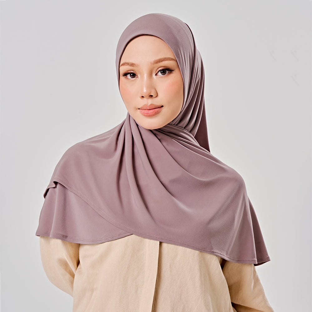 Hudaa Lite in Old Rose | TudungPeople